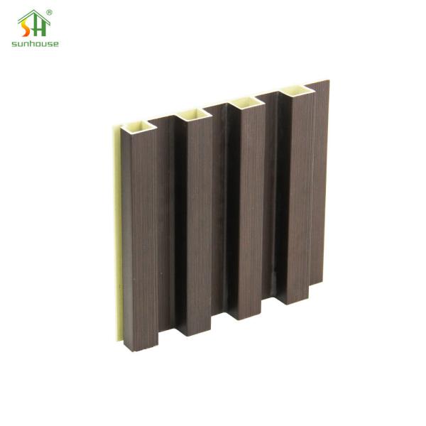 Quality WPC Wall Panel Commercial Residential Cladding Application for Modern Building for sale