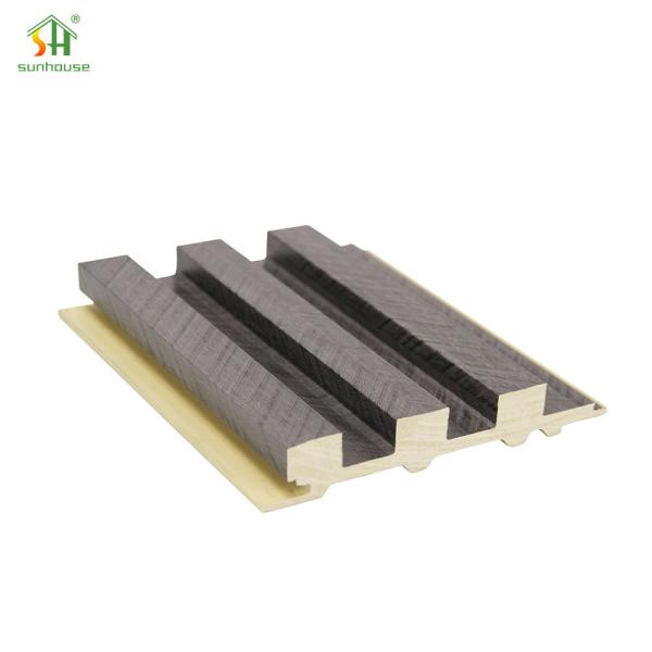 Quality WPC Wall Panel Commercial Residential Cladding Application for Modern Building Decoration Application for sale