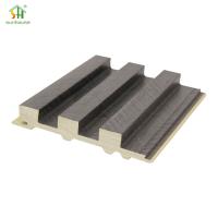 China WPC Wall Panel Commercial Residential Cladding Application for Modern Building Decoration Application for sale