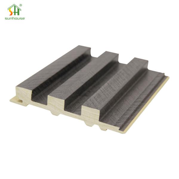 Quality WPC Wall Panel Commercial Residential Cladding Application for Modern Building for sale