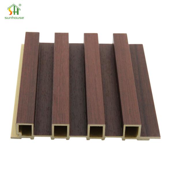 Quality Hollow Lightweight WPC Wall Panel for Exterior Wall Cladding System Application for sale