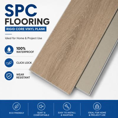 China SPC Flooring with IXPE or EVA Underlayment: Which Backing Should Buyers Choose for sale