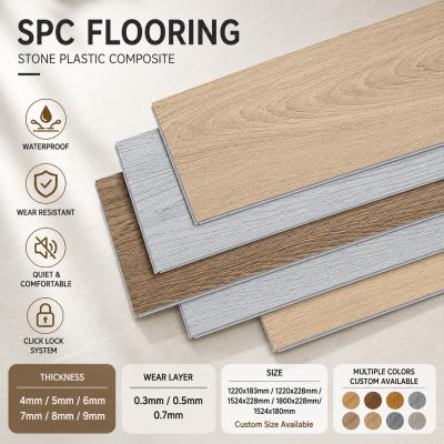 China Why SPC Flooring Is Used in Hotel and Apartment Renovation Projects for sale