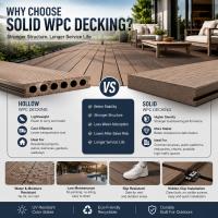 China How To Evaluate Solid WPC Outdoor Decking Quality Before Bulk Purchasing for sale