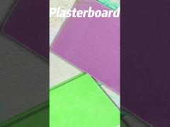 Groen 12mm vochtbestendige gipsplaat 1220x2440mm scheidingswand groen papier geconfronteerd
