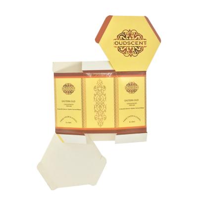 China Luxury Custom Printed Packaging Boxes For Small Business Cosmetic Perfume Box for sale