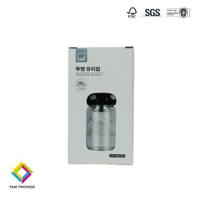 China Bronzing Custom Printing Disposable Cardboard Empty Candle Tea Folding Cartons Drip Filter Coffee for sale