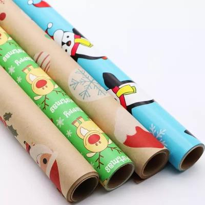 China Elegant Printed Gift Wrap Paper Laser Printed Fine Patterns Customized Size for sale