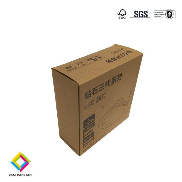 Quality Custom Printed Product Packaging Box Led Bulb For Small Business for sale