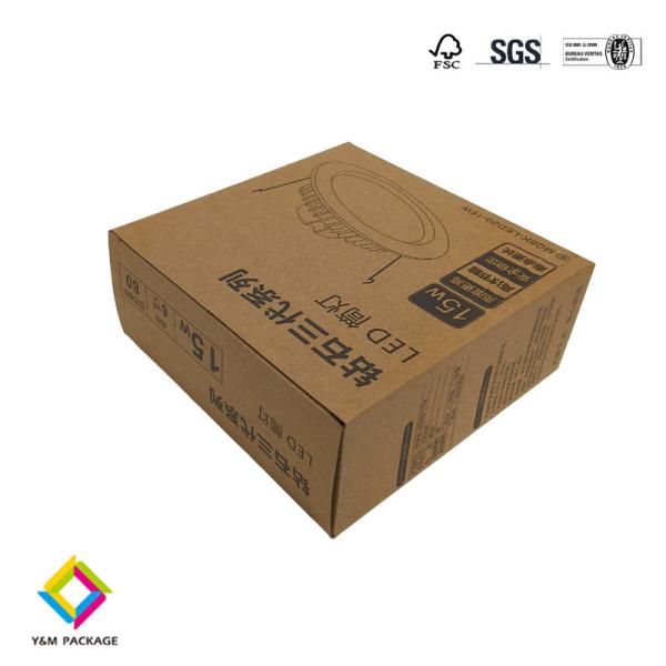 Quality Custom Printed Product Packaging Box Led Bulb For Small Business for sale