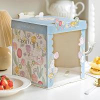 China Custom Large Cake Boxes FSC Certified 500 MOQ Customizable Paper Thickness for sale
