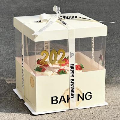 China 24" Custom Order Accepted Cake Boxes for Your Business's Packaging Needs for sale