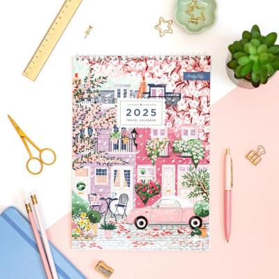 China 1 Calendar of Business Branded Custom Desk Calendars for End Month December for sale
