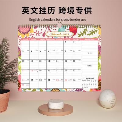 China Customized Personalized Calendar Printing for December Monthly View Layout for sale