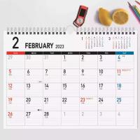 China Custom Wall Calendar 12x12 Inches Spiral Bound Full Color 2025 Business Branded for sale