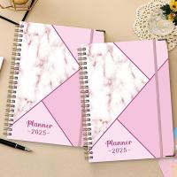 China Custom A5 Embossed Spiral Hardcover Notebook with Logo Printing for Business Gifts for sale