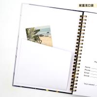 China Custom A5 Spiral Hardcover Notebook with Embossed Design for Professional Note-Taking for sale