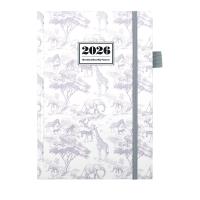 China Custom A5 Spiral Hardcover Notebook with Embossed Design and FSC Certified Paper for sale