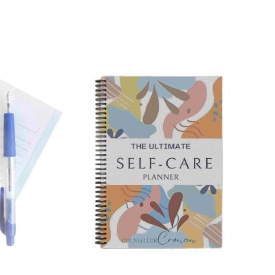 China Upgrade Your Artistic Journey with A5 Spiral Hardcover Notebook featuring Embossed Design Technique for sale