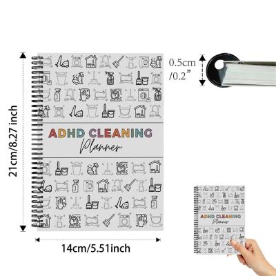 China Customizable Spiral Hardcover Notebook A5 with Bold Color Scheme and Personalization Option Logo Printing for sale