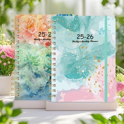 Custom A5 Spiral Notebook with Dot-Grid or Lined Paper