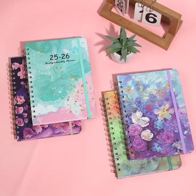 China Custom A5 Spiral Notebook with Dot-Grid or Lined Paper for sale
