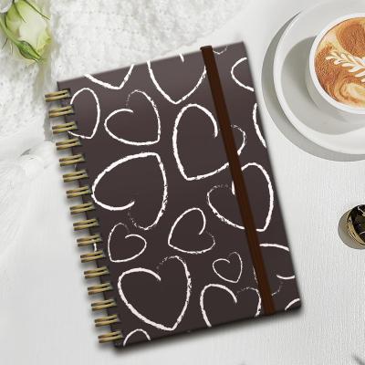 Cina Quaderno diario personalizzato con copertina rigida e opzione di personalizzazione grafica in vendita