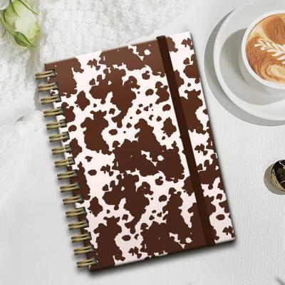 5.8 X 8.3 Inches Page Size Spiral Hardcover Notebook High Durability Customized Colour