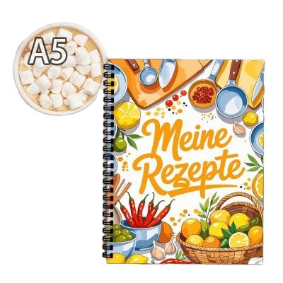 China Vintage Style Embossed Design Hardcover Spiral Hardcover Notebook with Hardcover Cover Material for sale