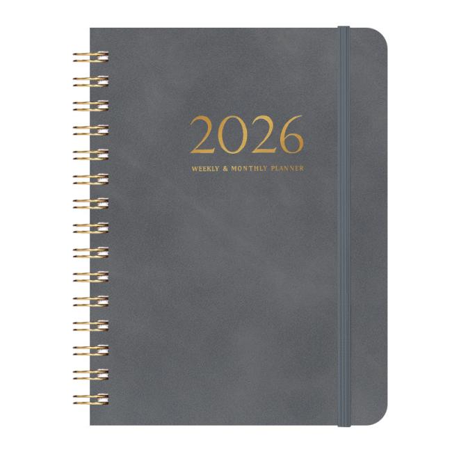 Spiral Hardcover Notebook front view