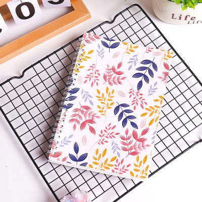 China White Pages One Subject Page Layout Spiral Hardcover Notebook with 100 Pages for sale