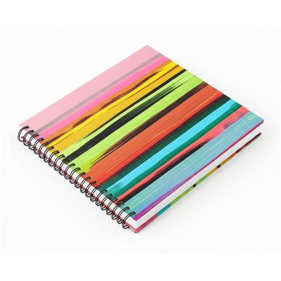 China Customized As You Like Spiral Hardcover Notebook with Custom Cover Art Personalization Option and Superior Paper Material for sale