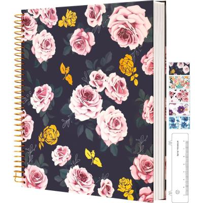 China Standard Spiral Hardcover Notebook 5.8 X 8.3 Inches 100 Pages Ideal for Writing Drawing and Organizing Ideas Efficiently for sale