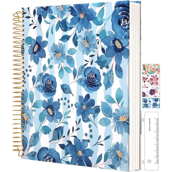 Quality Spiral Hardcover Notebook 100 Pages Binding Type Spiral Custom Cover Art Great for Daily Journals Planners and Work Notes for sale
