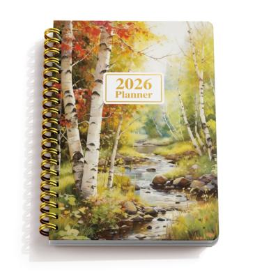 China White Page Custom Journal Notebook Spiral Binding Personalized Customizable Pages Ideal for Corporate Gifts and Business for sale