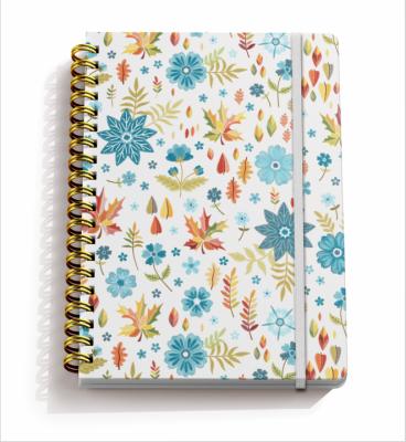 China White Page Spiral Hardcover Notebook Tailored for Professionals Providing Robust Spiral Binding and Crisp White Pages for sale