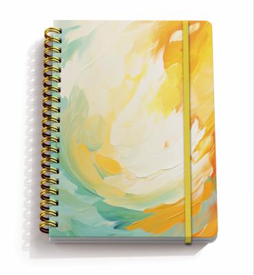 China Logo Printing Custom Journal Notebook Spiral Binding Perfect for Executive Gifts Corporate Events and Business Seminars for sale