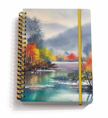 China 58 X 83 Inches Custom Journal Notebook One Subject Tailored for Business Professionals and Organizational Record Keeping for sale