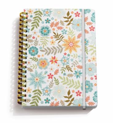 China Embossed Spiral Hardcover Notebook Featuring White Pages Designed for Professionals Perfect for Corporate Environments for sale