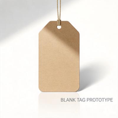 China Customizable Custom Hang Tag Crafted from Cardstock Featuring Standard Hole Punch or Custom Hole Placement Suitable for Apparel Tags for sale