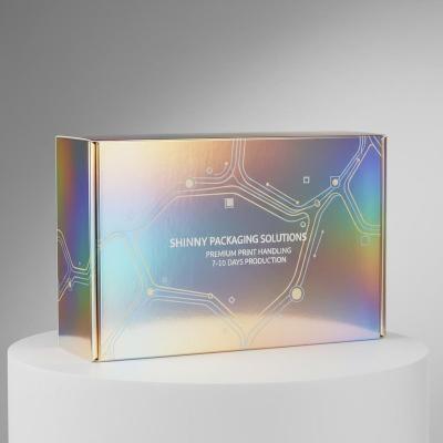China Shinny Packaging Box Product Packaging Box Offering Shinny Printing Handling and 7-10 Days Production Time for Packaging Needs for sale