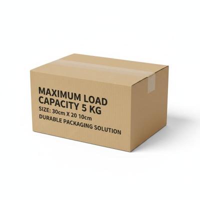 China Maximum Load Capacity 5 Kg Product Packaging Box Retail Product Packaging Size 30cm X 20cm X 10cm Durable and Packaging Solution for sale