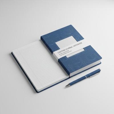 China 80 Gsm Paper Weight Custom Journal Notebook Lined Paper Customized Design Options For Corporate And Educational Purposes for sale