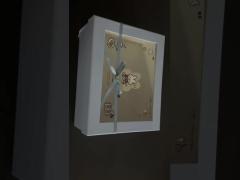 Doorzichtige venster PET cadeaubon High End rechthoekige cadeaubon met helder venster