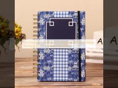 Dot-Grid Paper Layout Custom Notebook Embossed Design For Note-Taking In Office