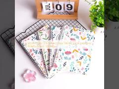 White Pages One Subject Page Layout Spiral Hardcover Notebook with 100 Pages