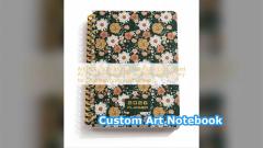 Custom Spiral Notebook Personalized Art Journal