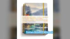 Custom Journal Notebook Business Professional Use