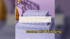 Custom LED Toy Packaging Box 30x20x10cm