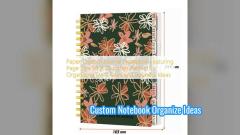 Custom Journal Notebook Organize Ideas Fast